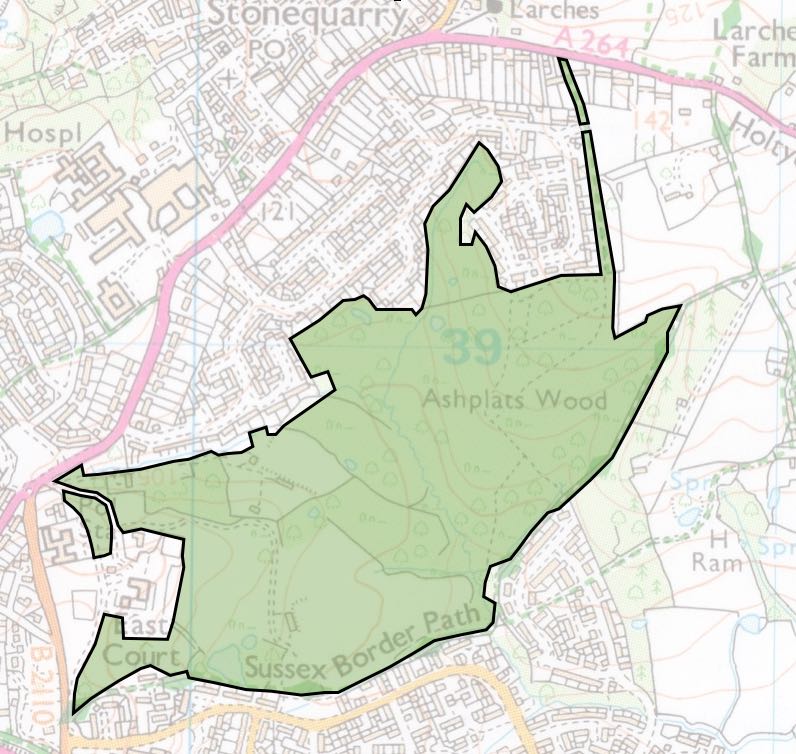 Map – East Grinstead Memorial Estate